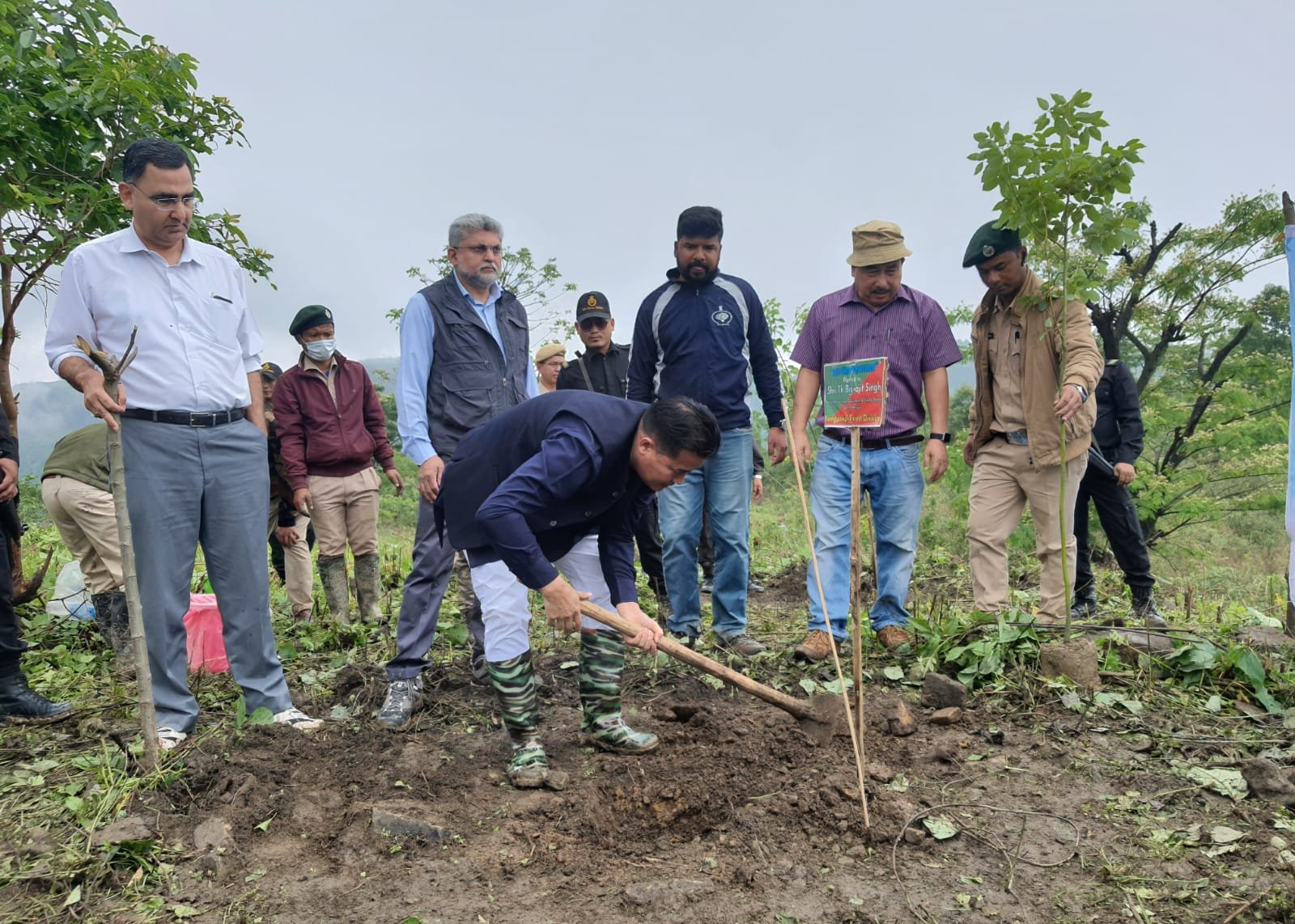 Minister Th Biswajit Launches Save Singda Movement - Signpost News